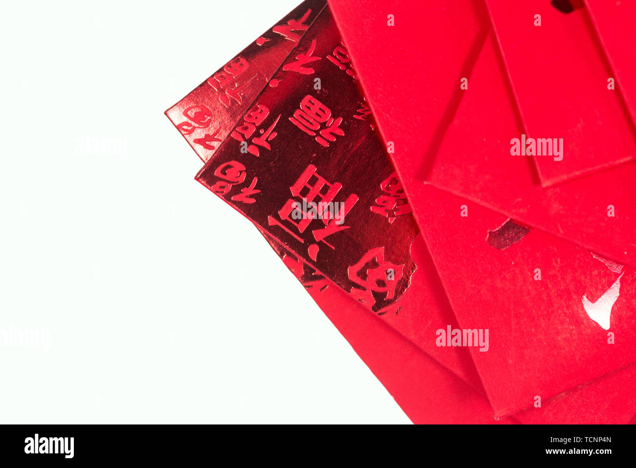New Year red envelopes Stock Photo - Alamy