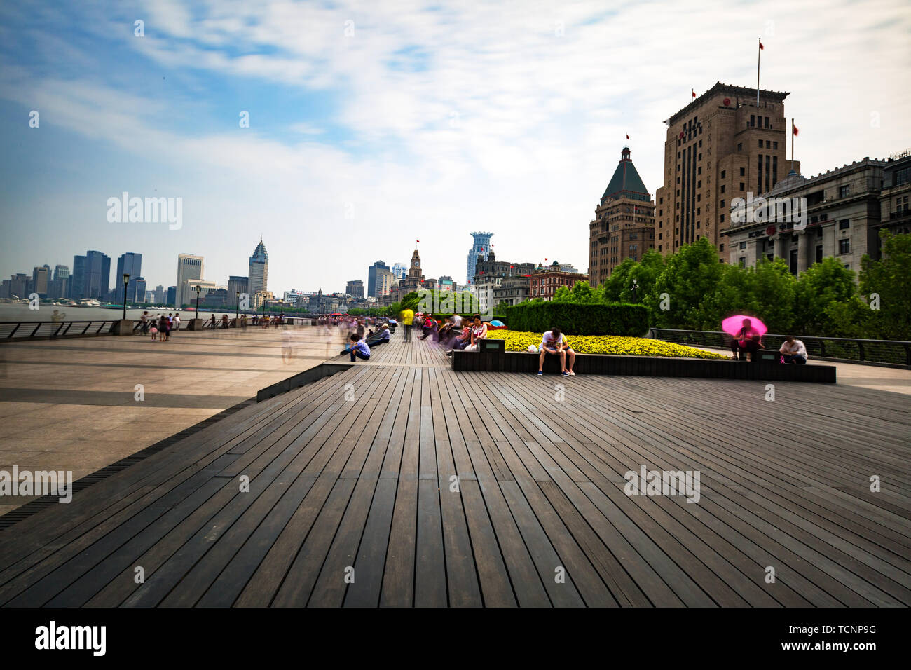 Shanghai City Scenery Stock Photo - Alamy