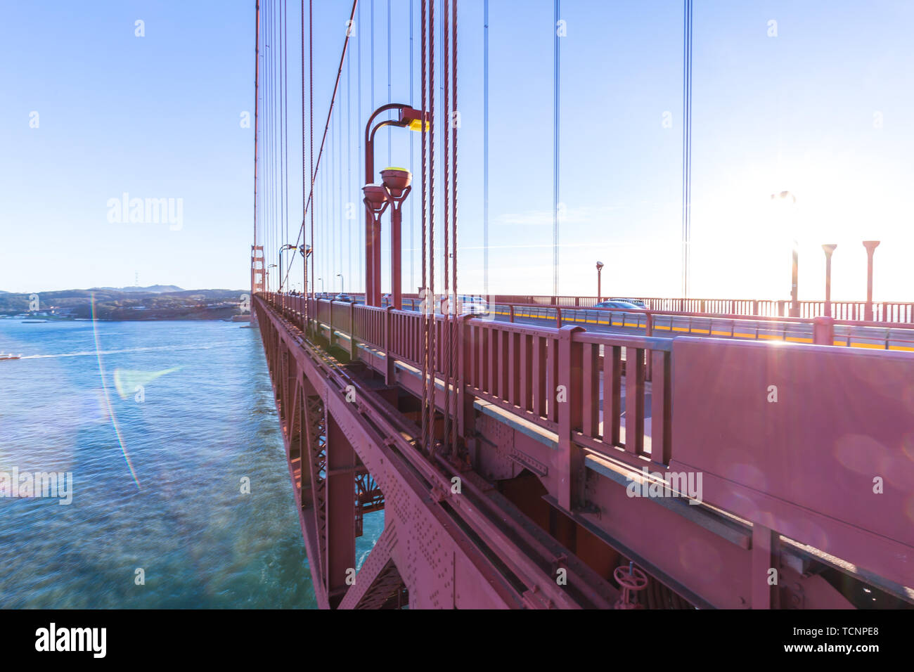 Gold gate bridge detail hi-res stock photography and images - Alamy