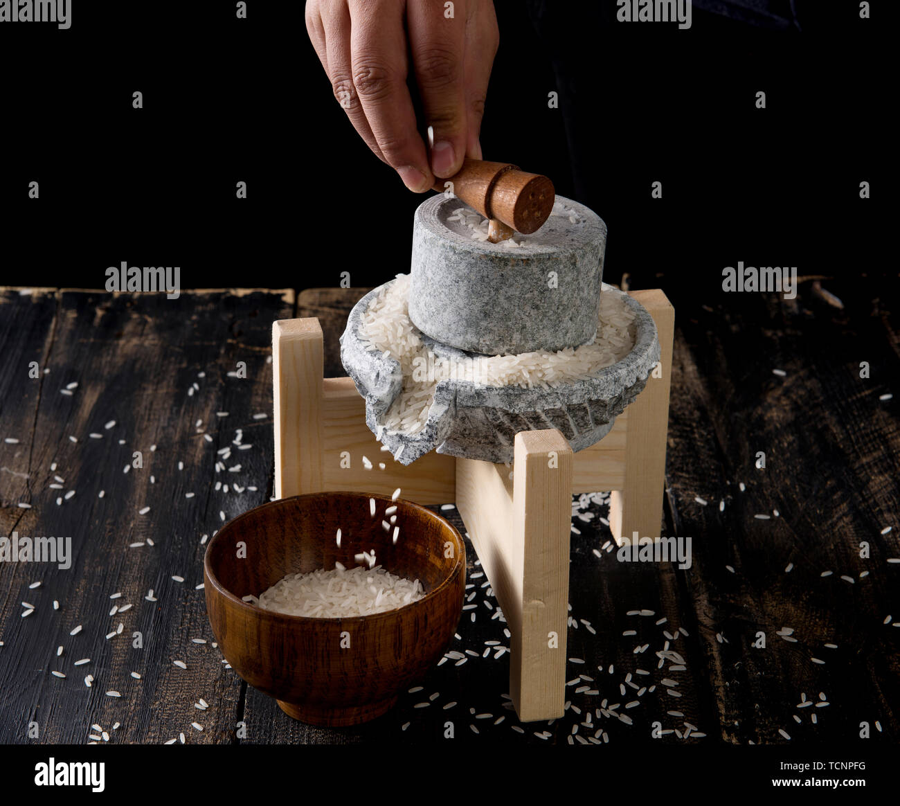 Northeast long grain fragrance of rice Stock Photo - Alamy
