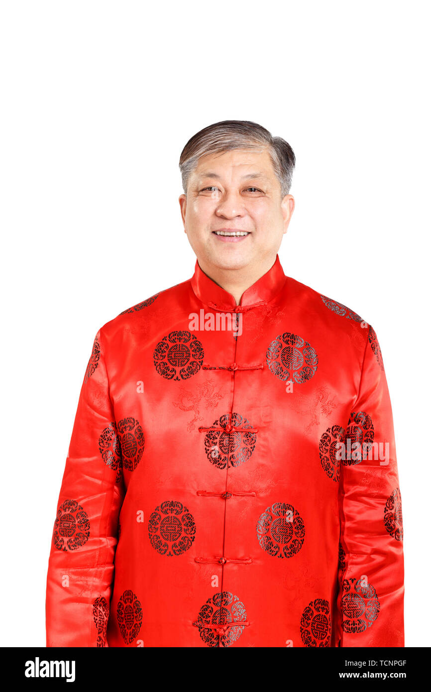 portrait of old men in mandarin with gesture Stock Photo - Alamy
