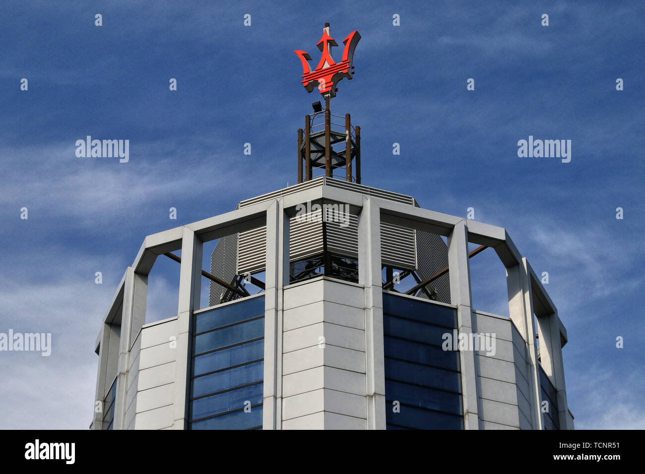 MODENA, ITALY, May 16 2019 - Motor Valley Fest exhibition, Maserati ...