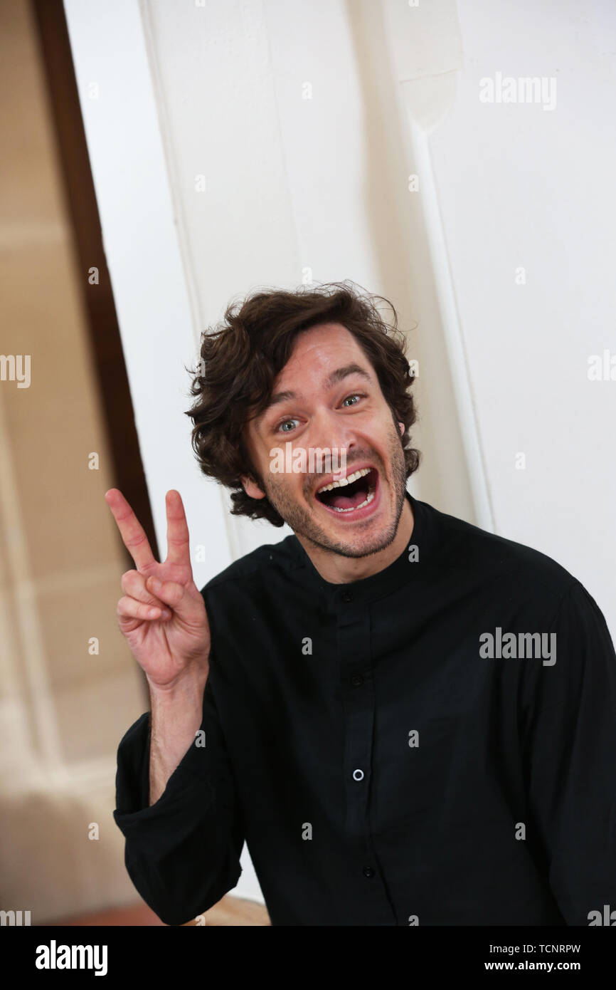 Actor Alexander Vlahos, from BBC shows Versailles and BBC drama Merlin ...