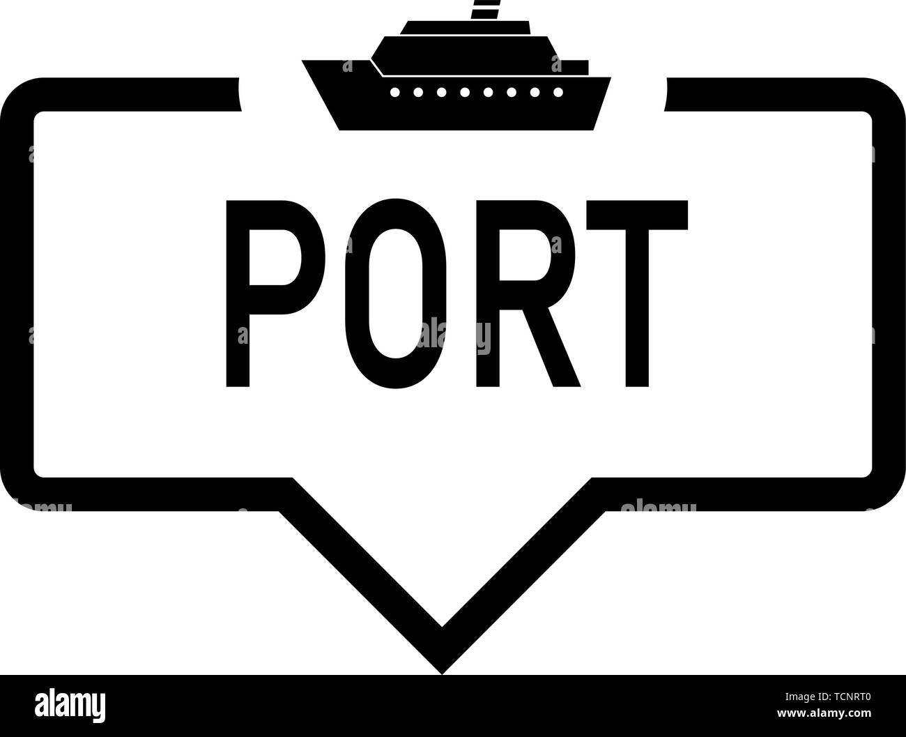 Boat departures Stock Vector Images - Alamy