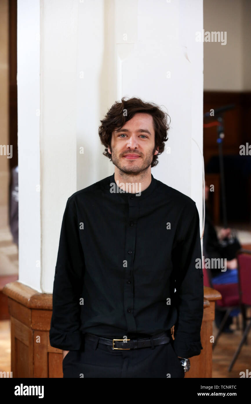 Actor Alexander Vlahos, from BBC shows Versailles and BBC drama Merlin ...