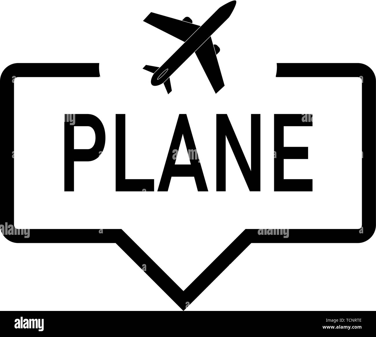 Plain white rectangular sign hi-res stock photography and images - Alamy