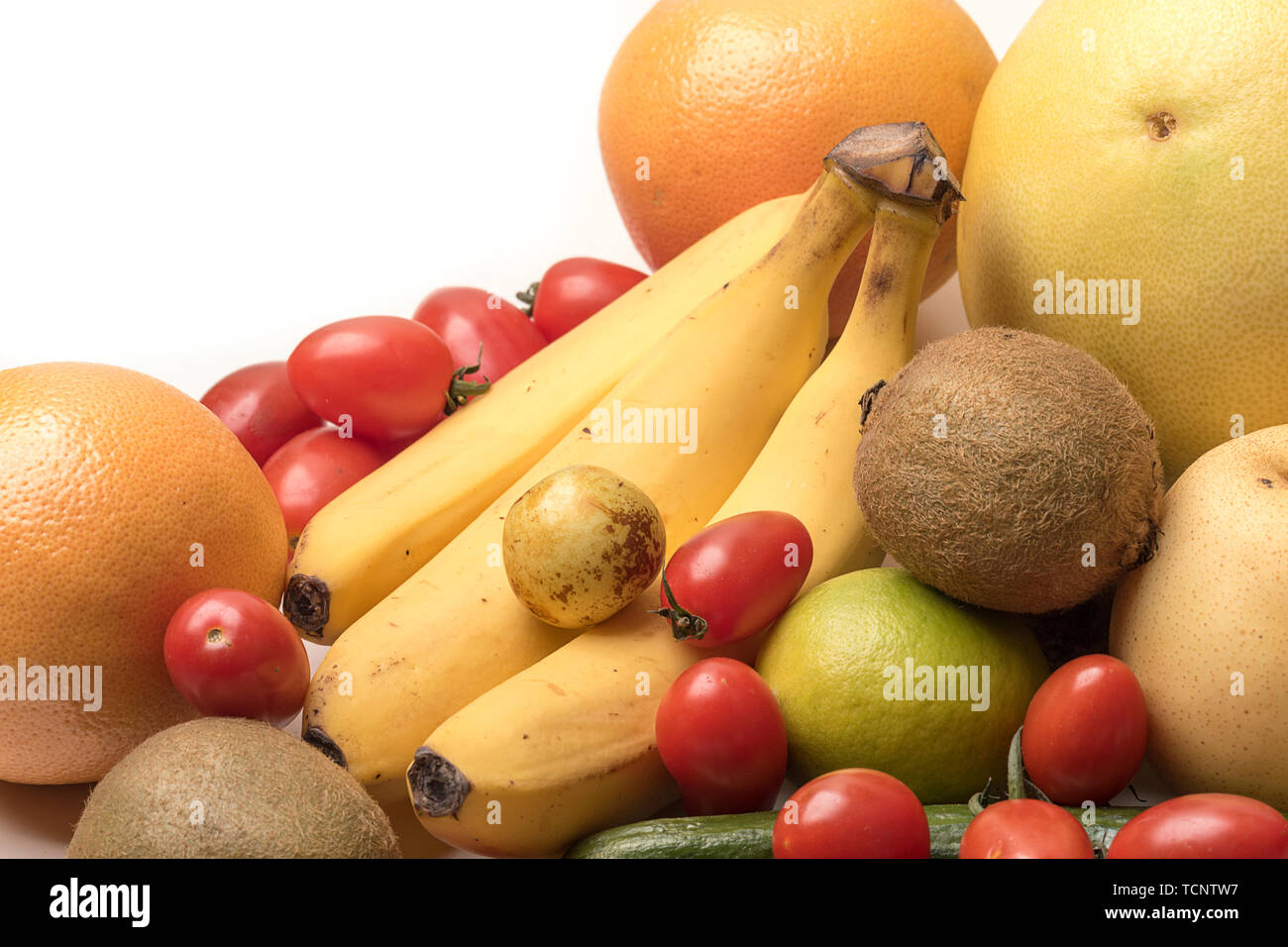 Fresh fruit combination Stock Photo - Alamy