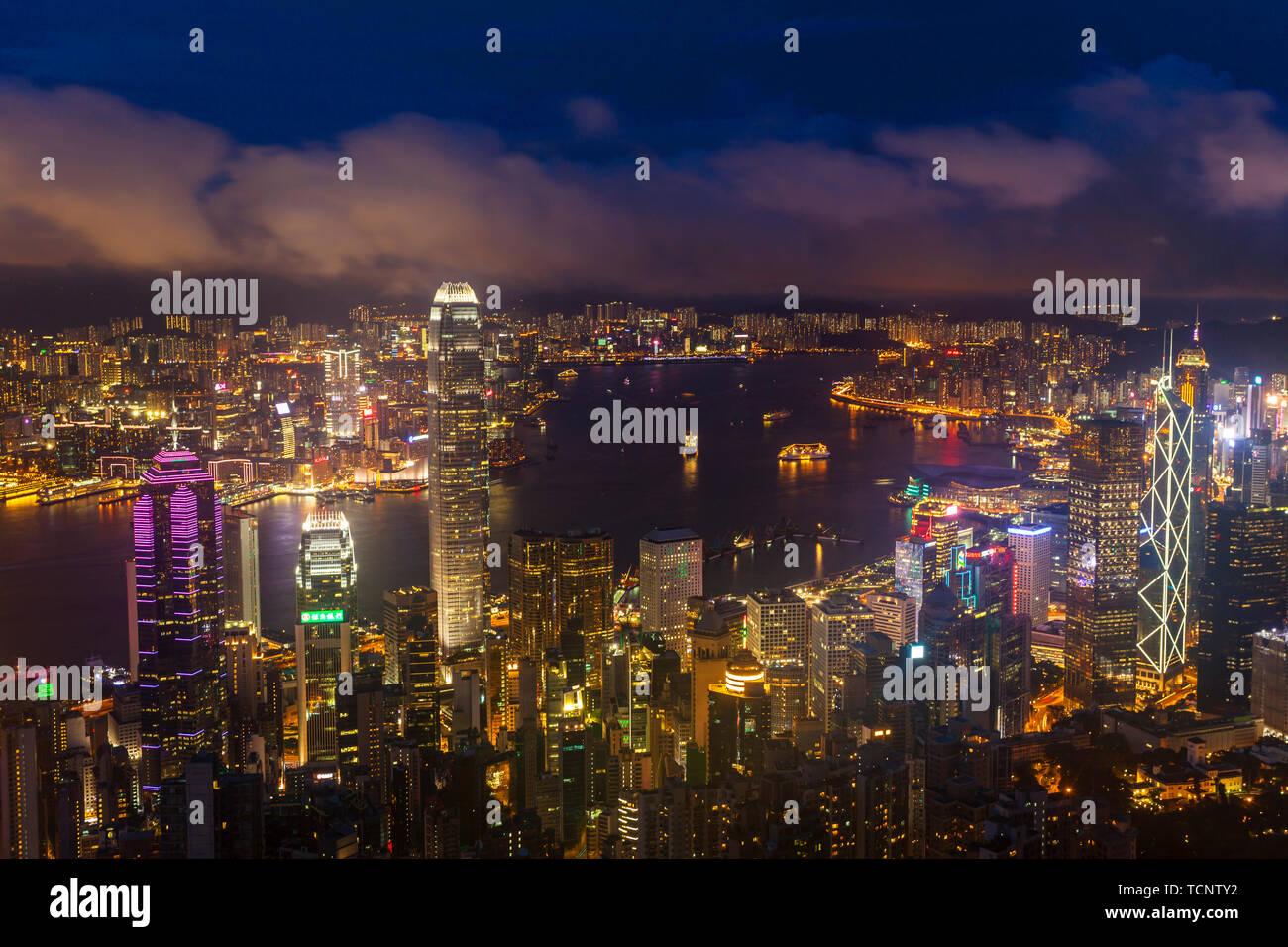 Hong Kong scenery Stock Photo - Alamy