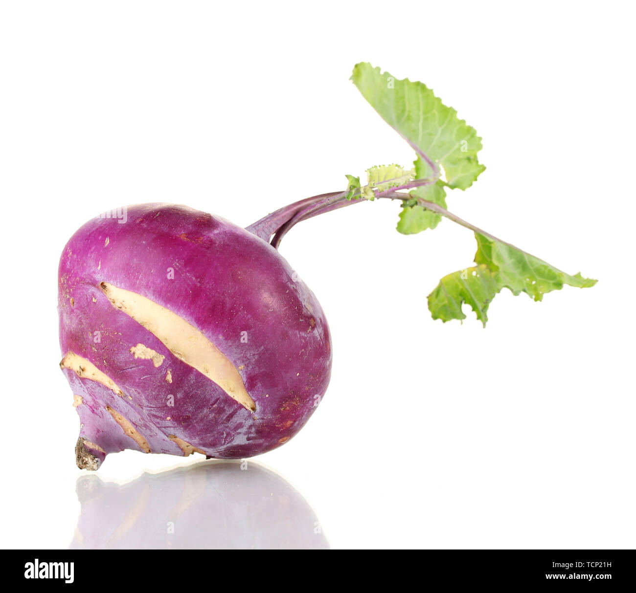 Fresh turnip isolated on white Stock Photo - Alamy