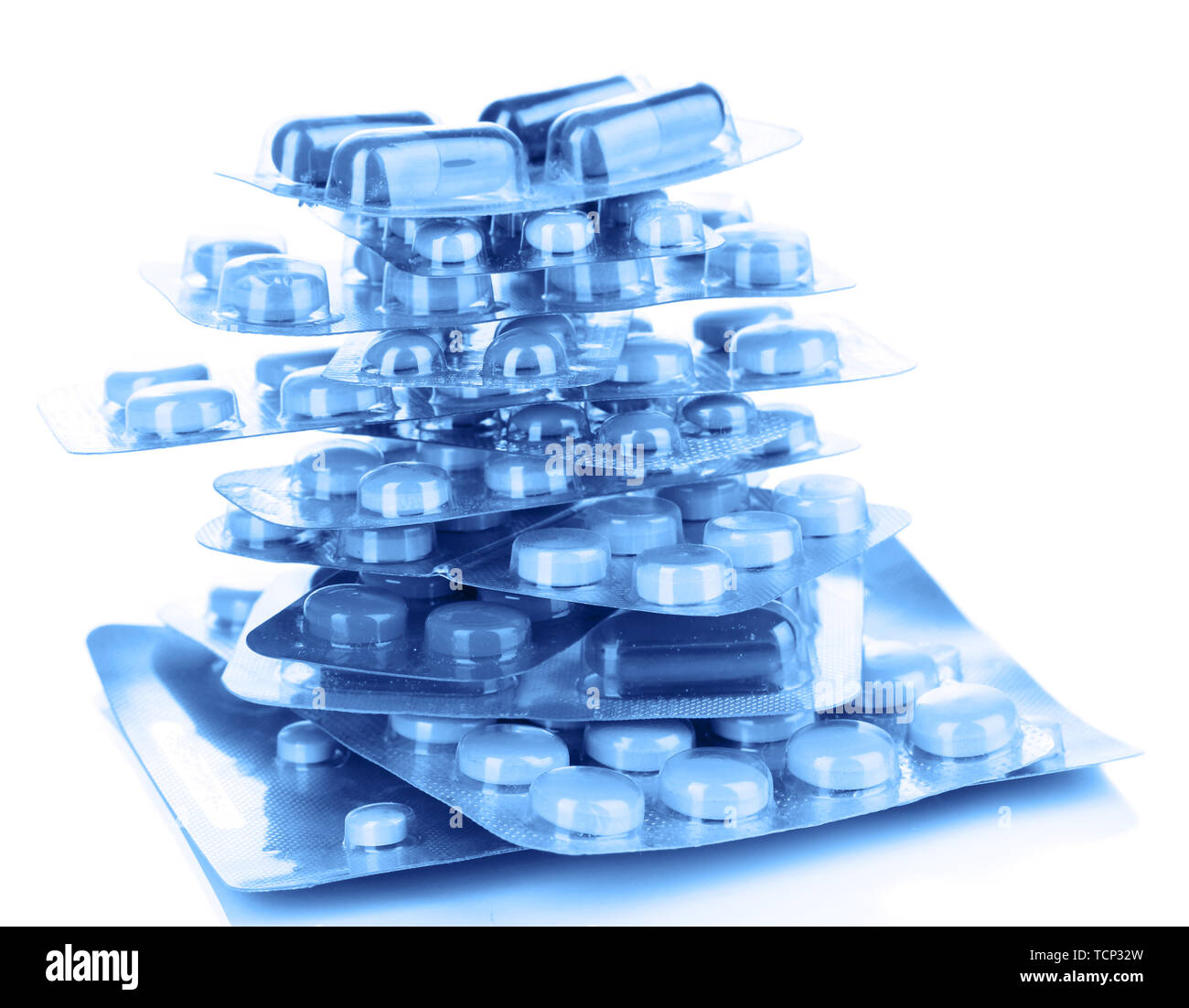 Capsules blisters on light hi-res stock photography and images - Alamy
