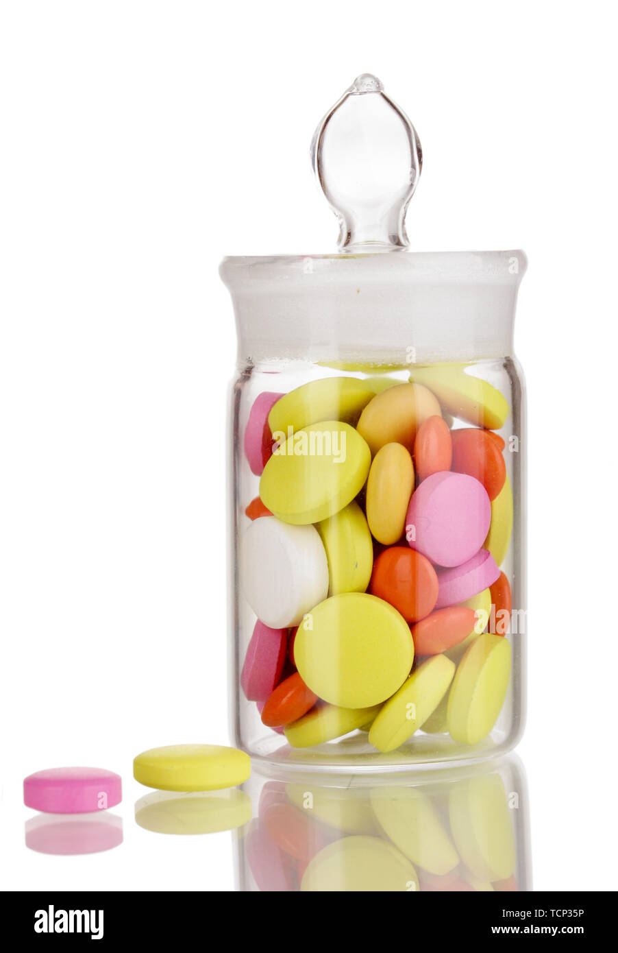 Receptacle of tablets hi-res stock photography and images - Alamy