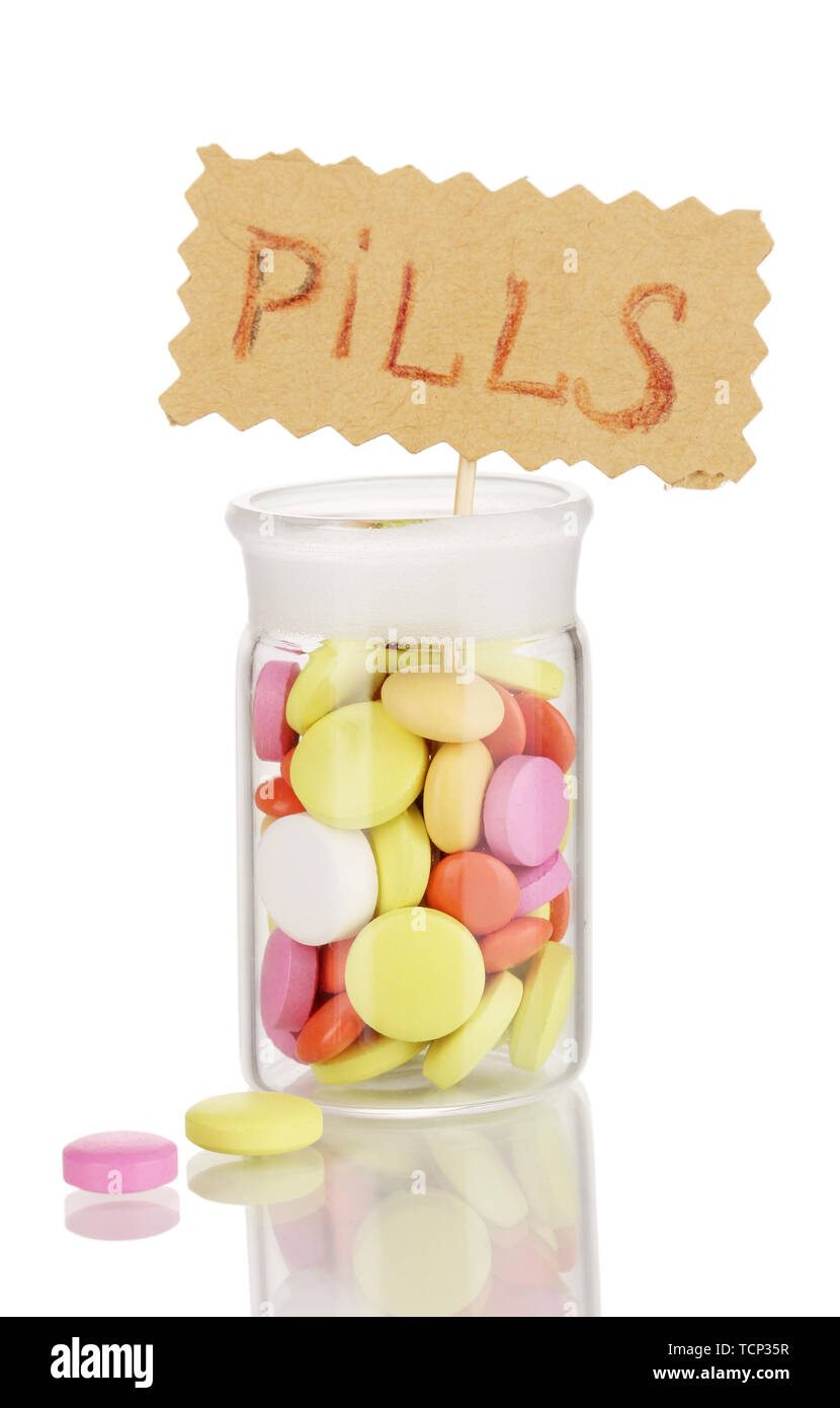 Receptacle of tablets hi-res stock photography and images - Alamy