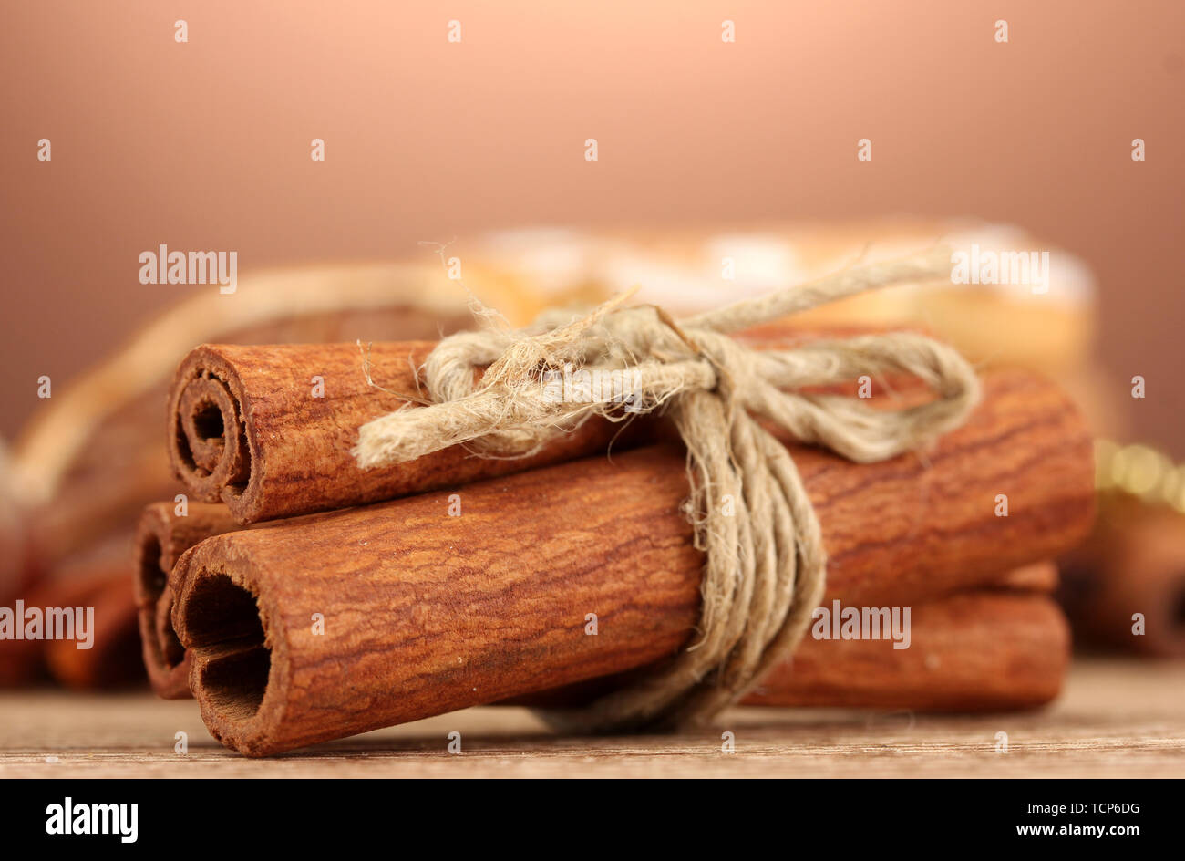 beautiful christmas background with spices Stock Photo - Alamy