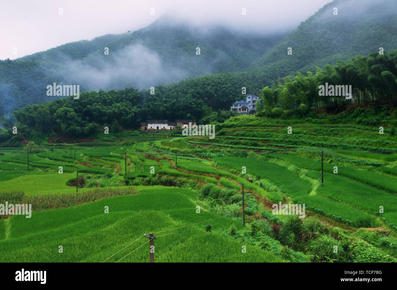 The scenery of Da Zhuhai in western Zhejiang (Photo in Luo hometown ...