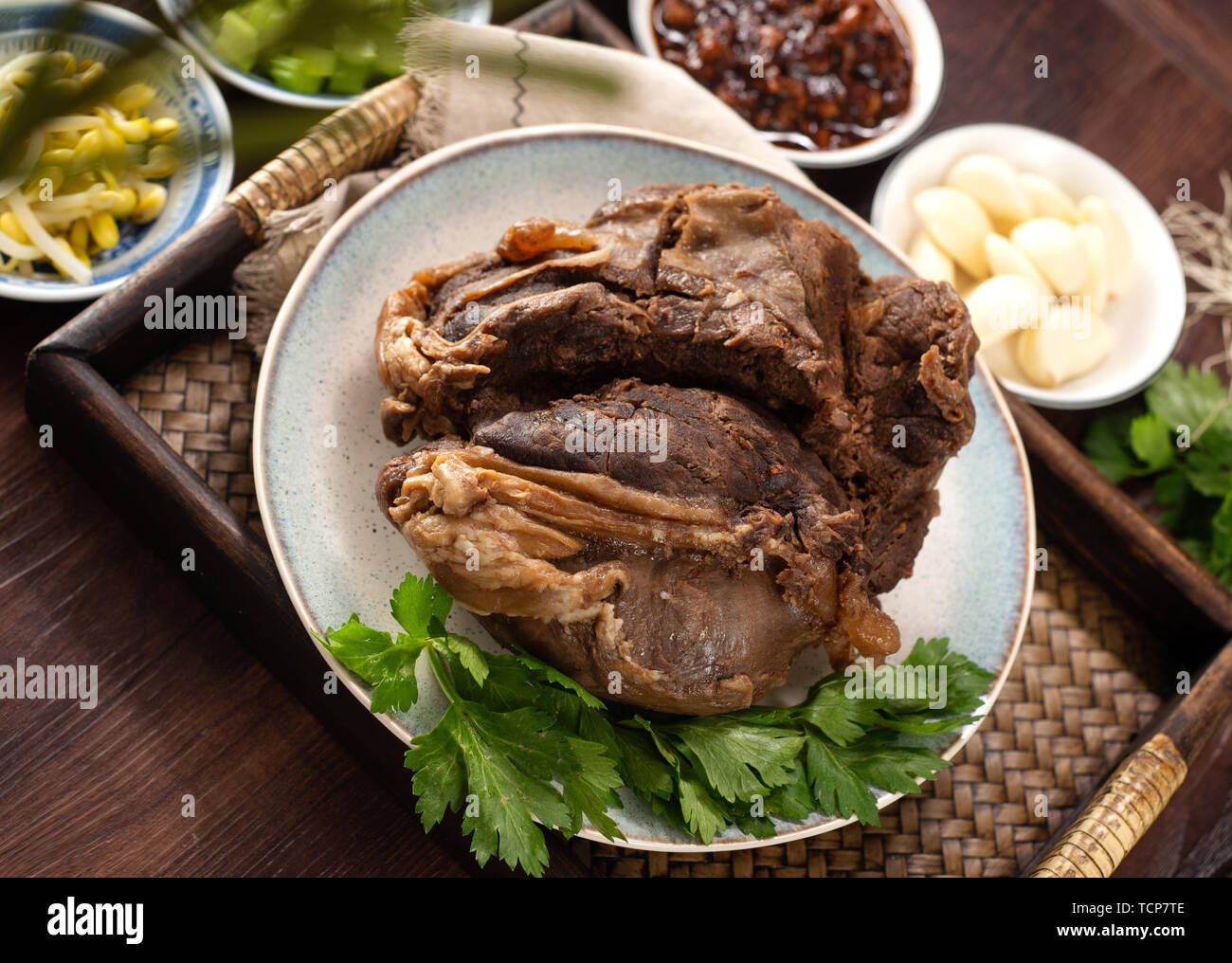 Beef brine, spiced beef Stock Photo - Alamy