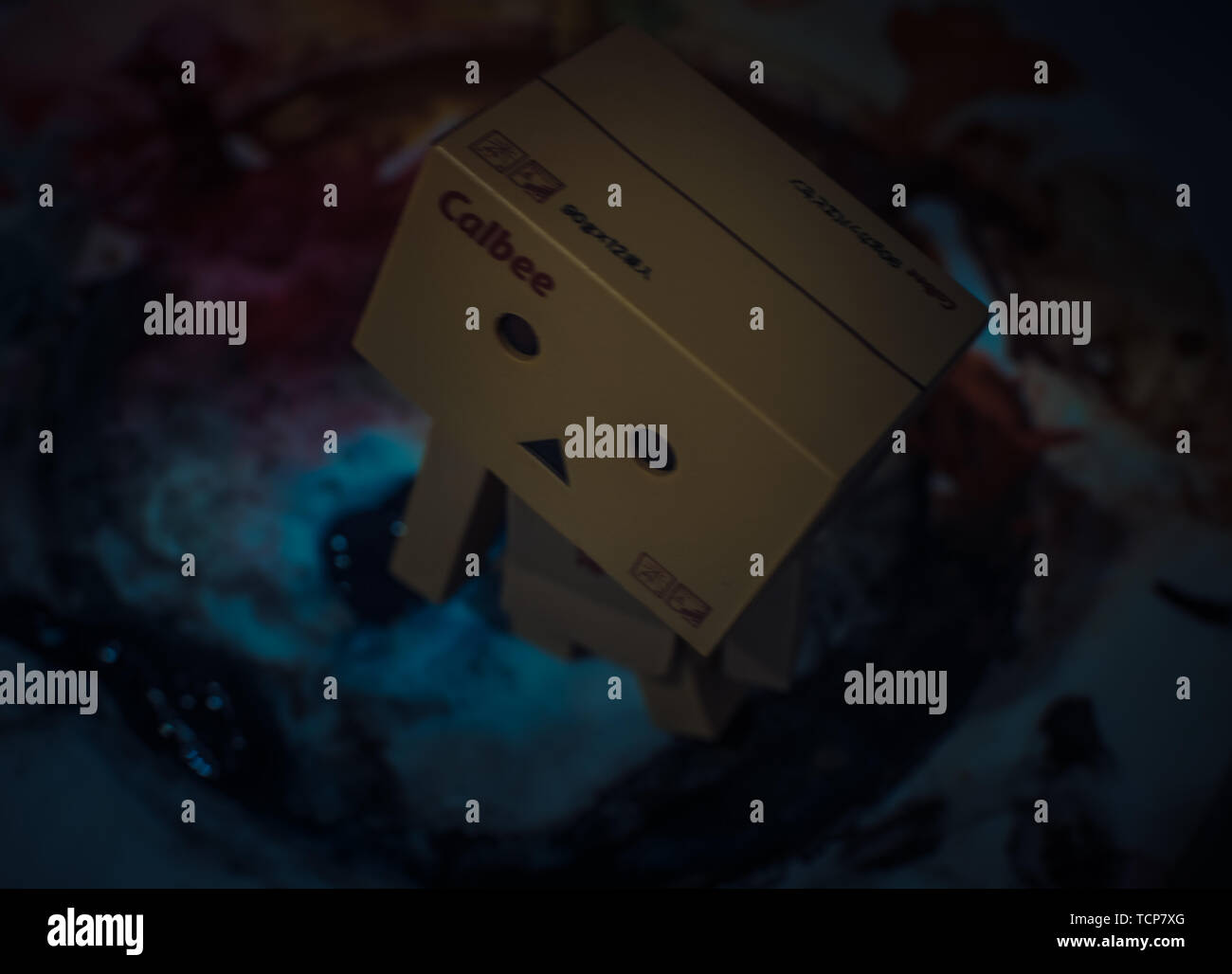 Mould and still life light light daylight concept of dusk wooden head ...