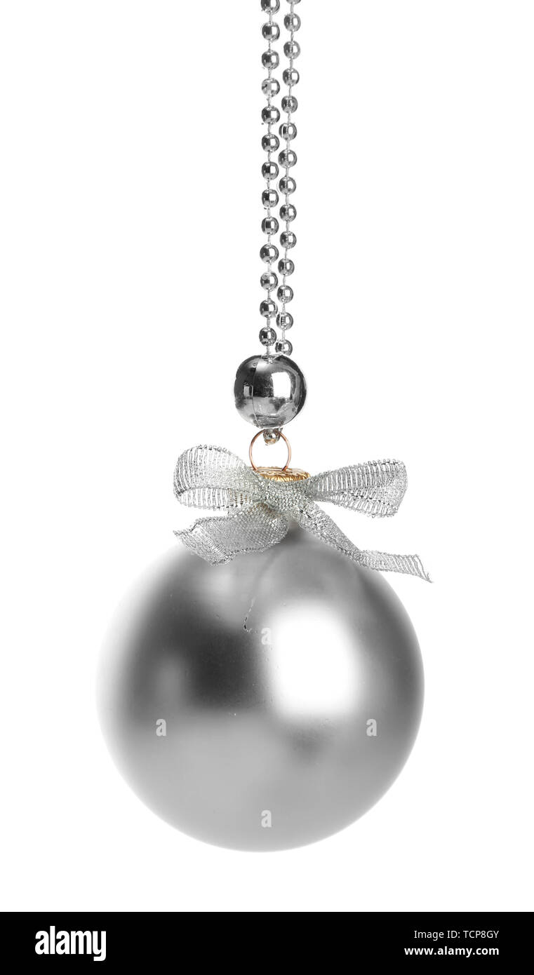 beautiful christmas balls, isolated on white Stock Photo - Alamy