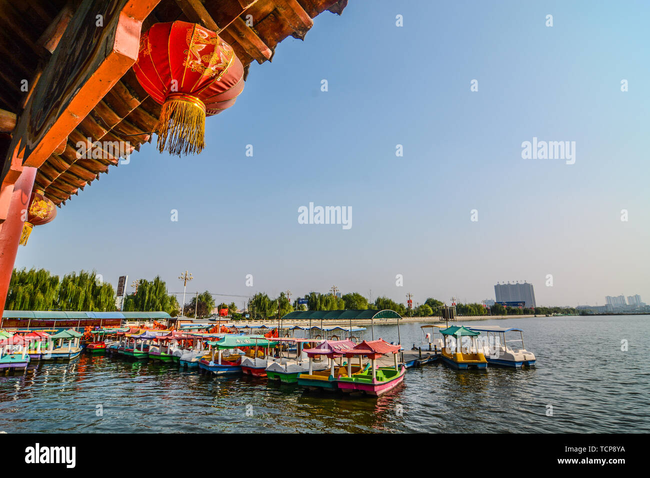 Scenery of Shangqiu Sui County, Henan Province in October 2018 Stock ...