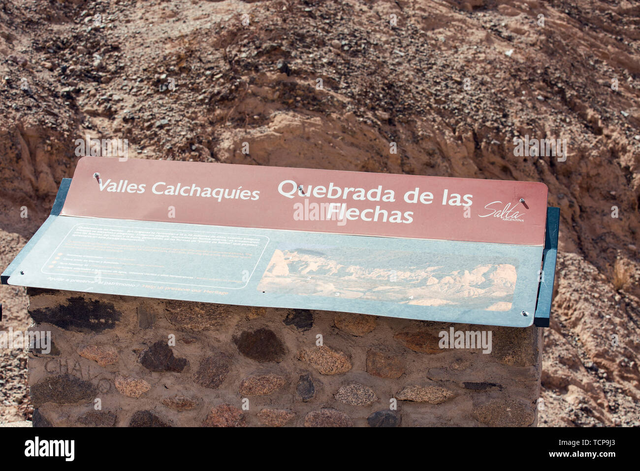 Arrowhead canyon quebrada de las flechas hi-res stock photography and ...