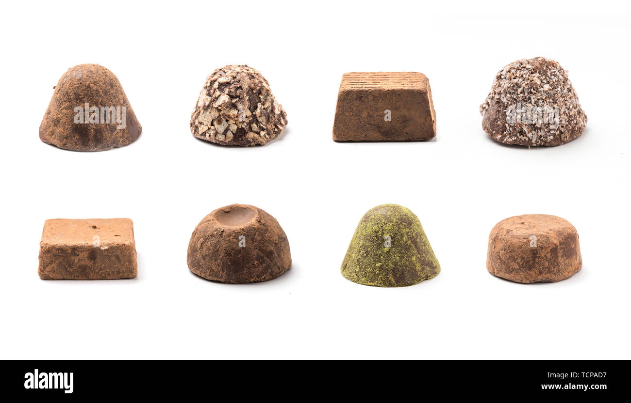 Different flavors of chocolate Stock Photo - Alamy