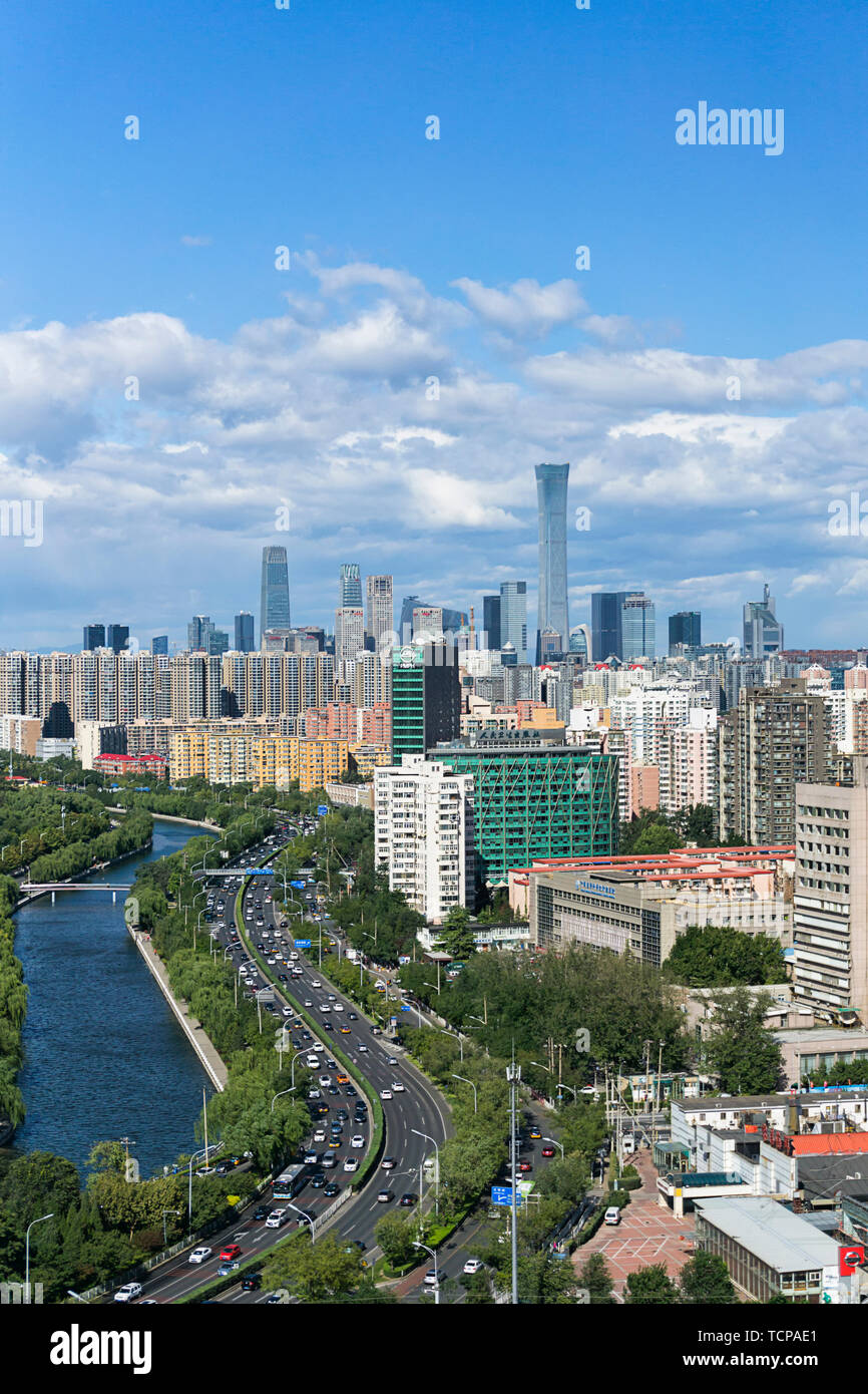 Beijing City Scenery Stock Photo - Alamy