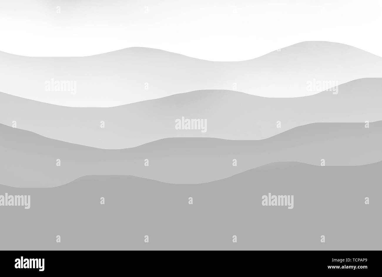 Simple Abstract Chinese Wind Ink Landscape Painting Stock Photo - Alamy