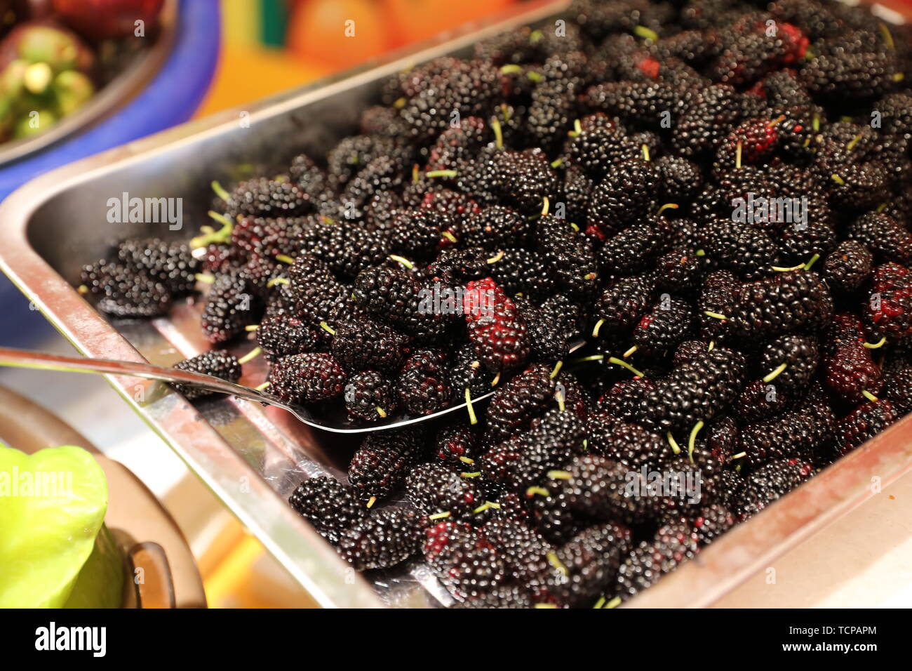 Mulberry in studio shot hi-res stock photography and images - Alamy
