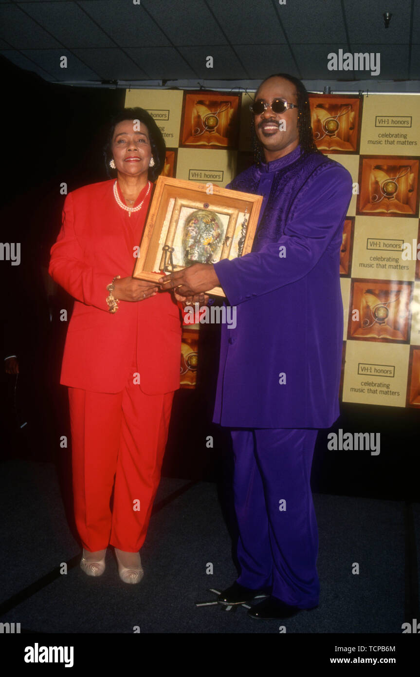 Los Angeles, California, USA 26th June 1994 Coretta Scott King and ...