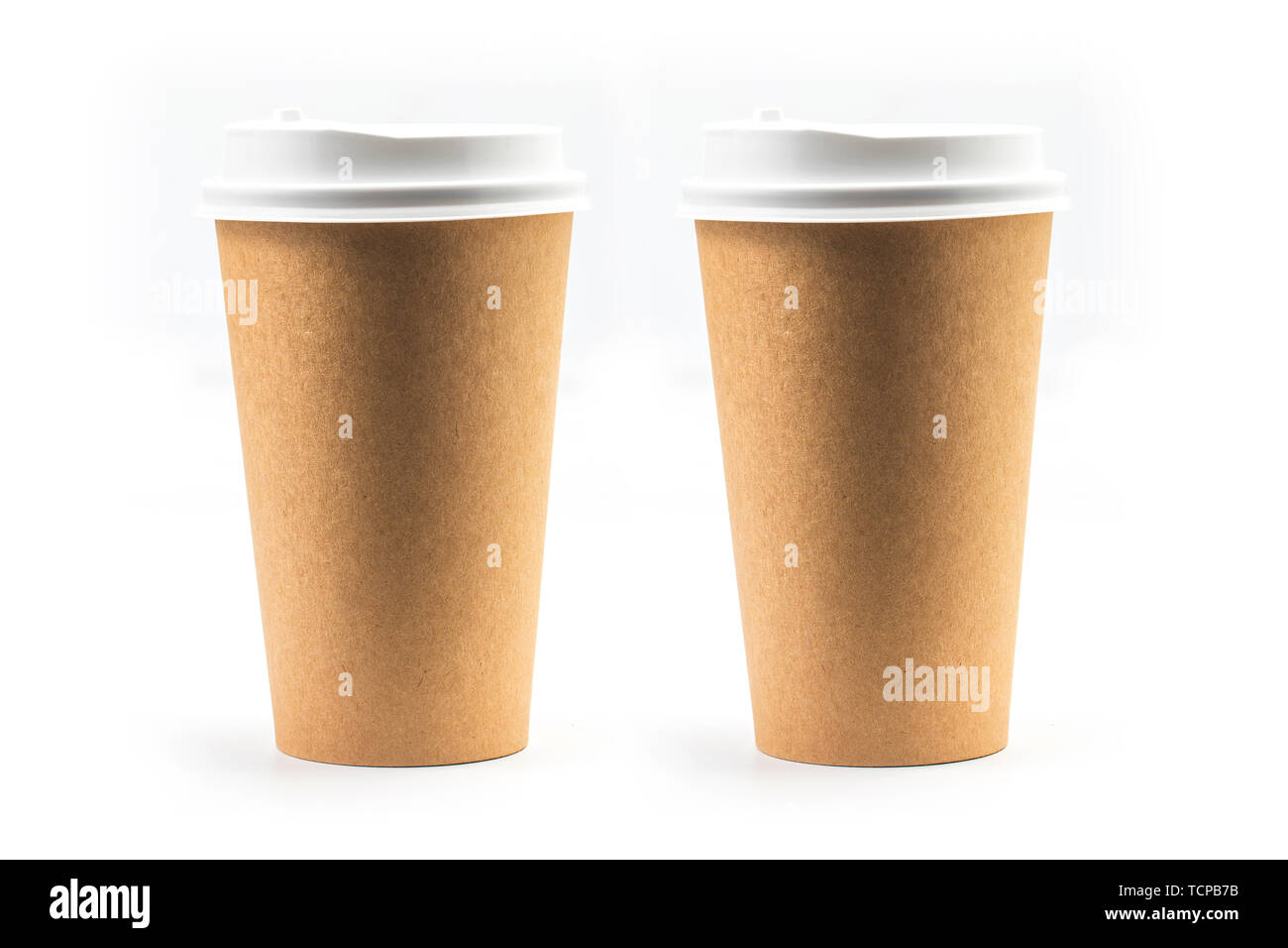 Takeaway paper cups Stock Photo - Alamy