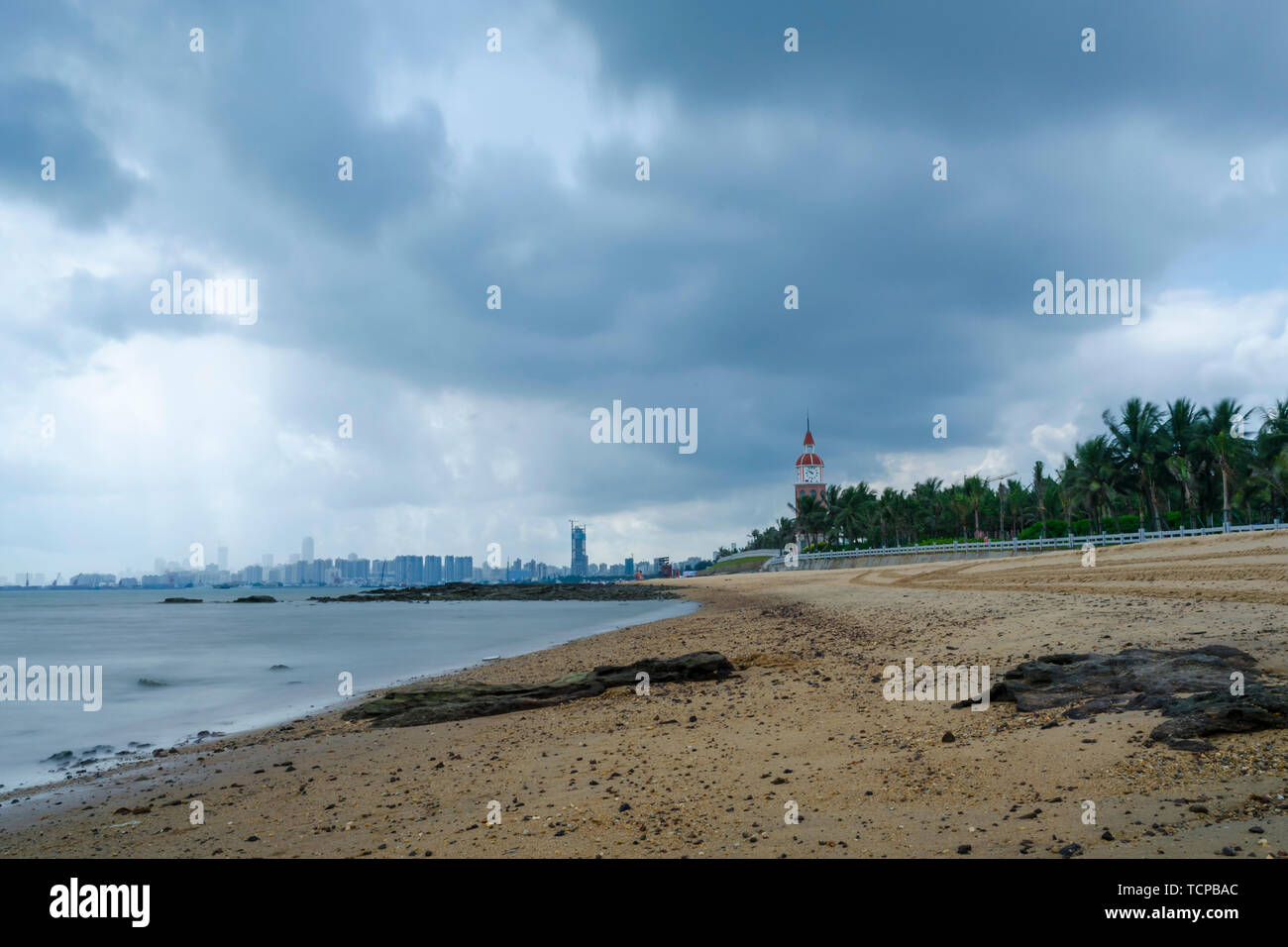 The city of haikou clock tower hi-res stock photography and images - Alamy