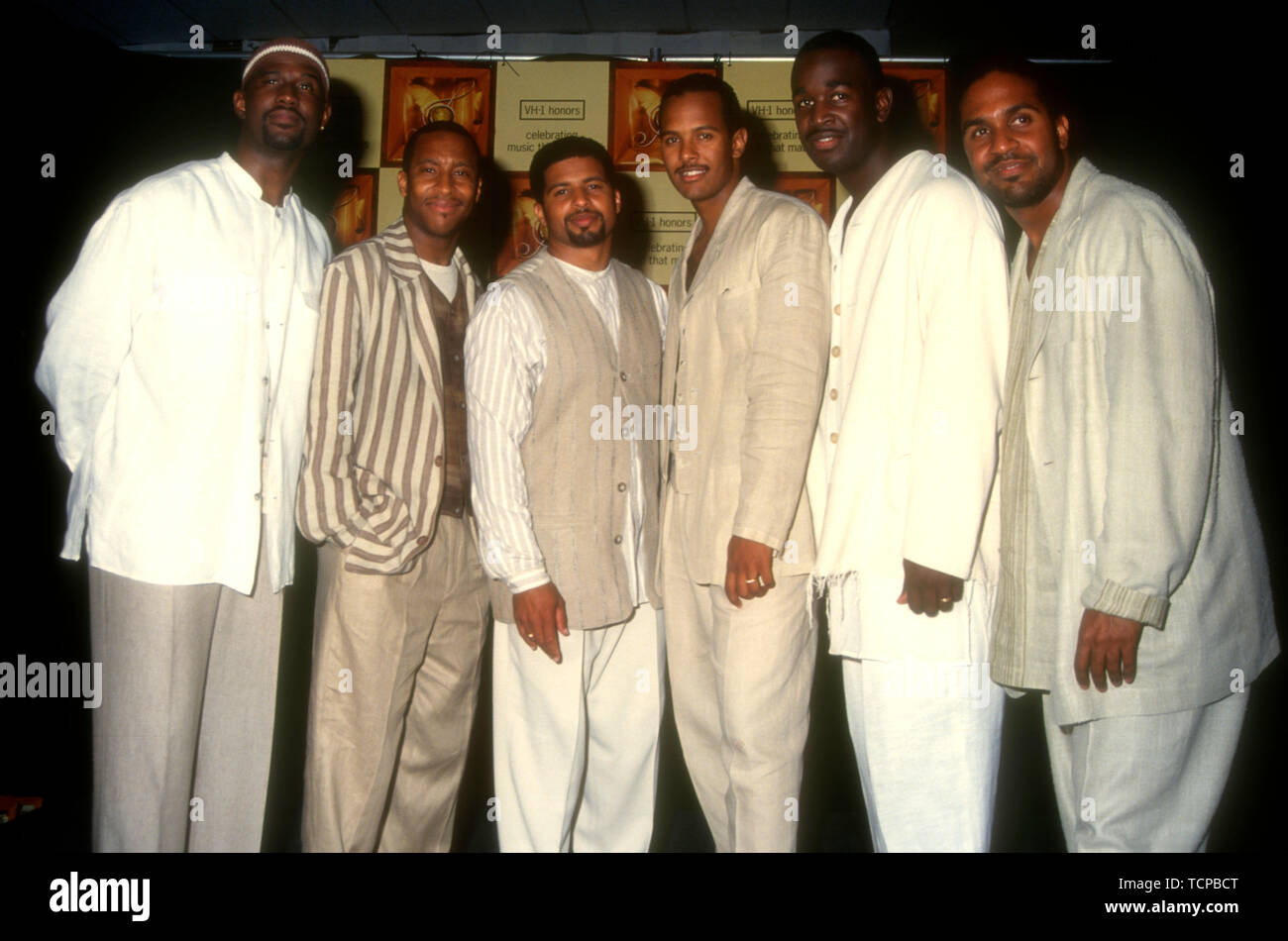 Los Angeles, California, USA 26th June 1994 (L-R) Singers Claude ...