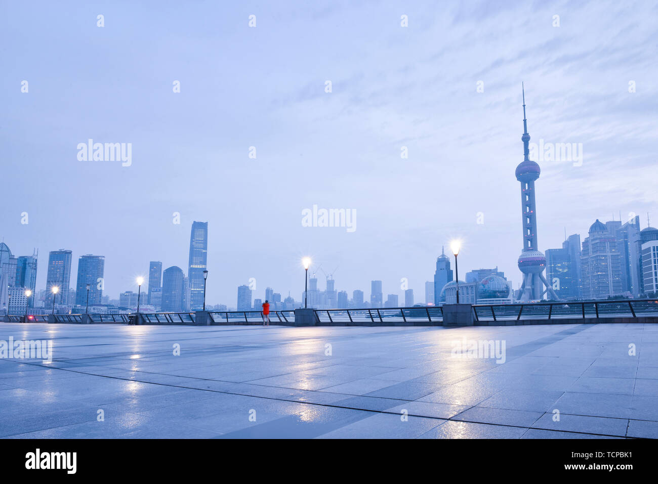 Shanghai early morning Stock Photo - Alamy