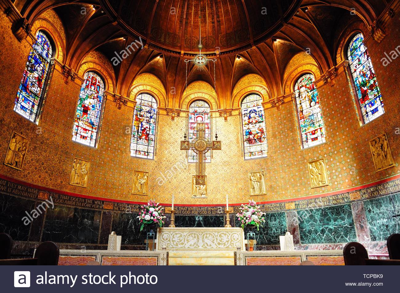 Holy Cross Cathedral Boston Stock Photos & Holy Cross Cathedral Boston ...