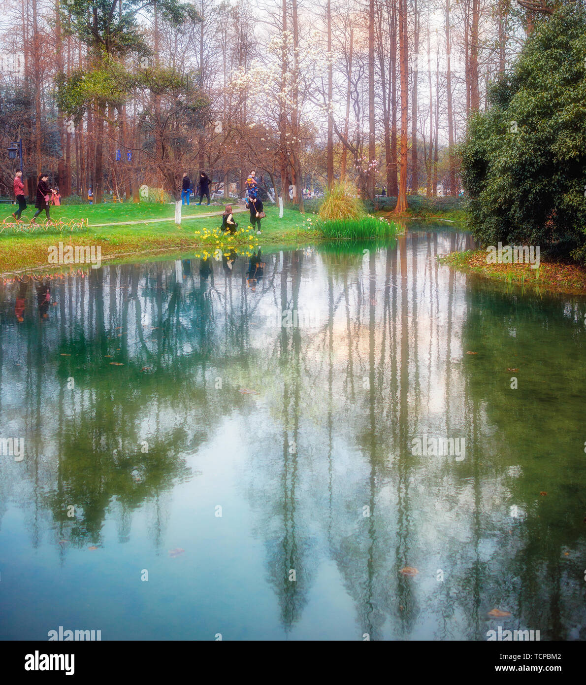 Prince Prince Bay Park, Hangzhou Stock Photo - Alamy