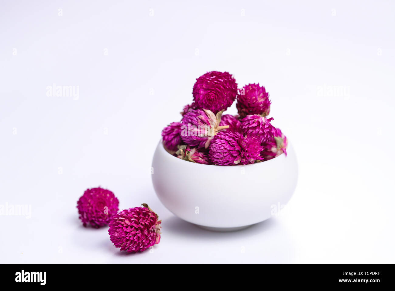 Thousand-day red flower tea Stock Photo - Alamy