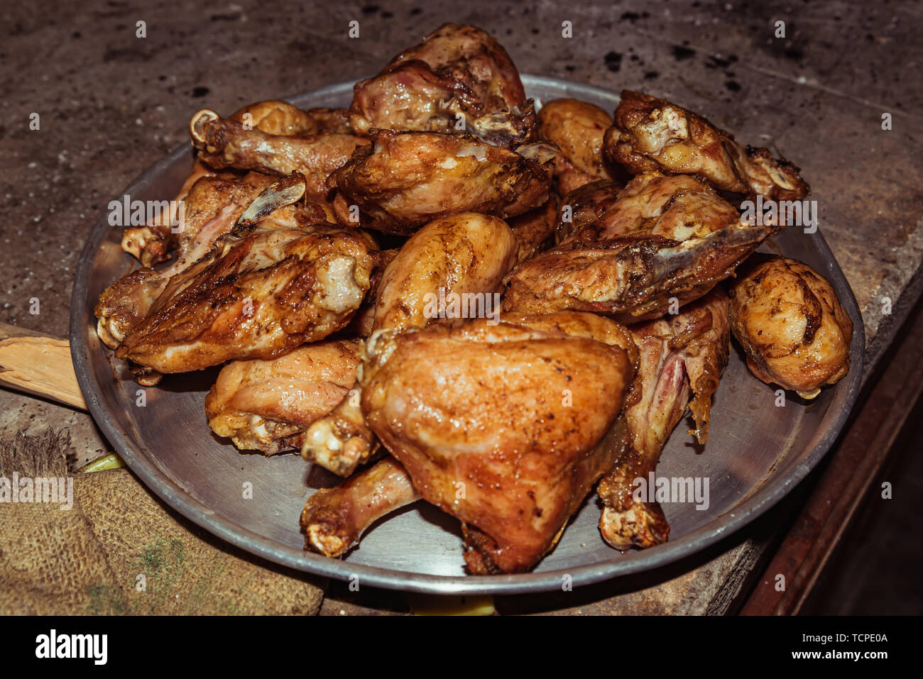 food to the plow disk typical of Argentine gastronomy Stock Photo - Alamy