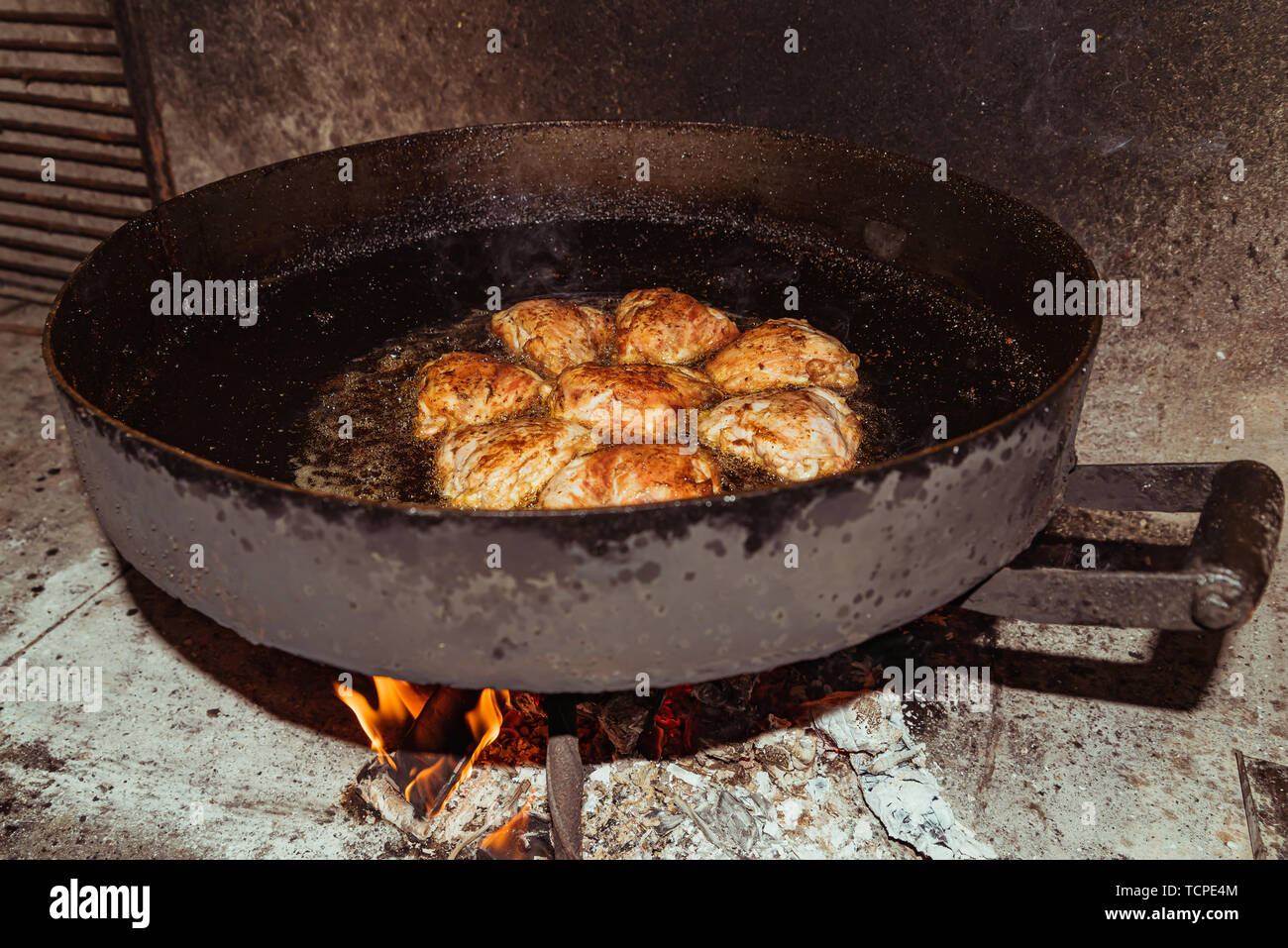 food to the plow disk typical of Argentine gastronomy Stock Photo - Alamy