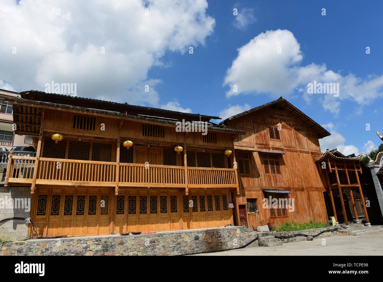 A New Rural Residential Area Stock Photo - Alamy
