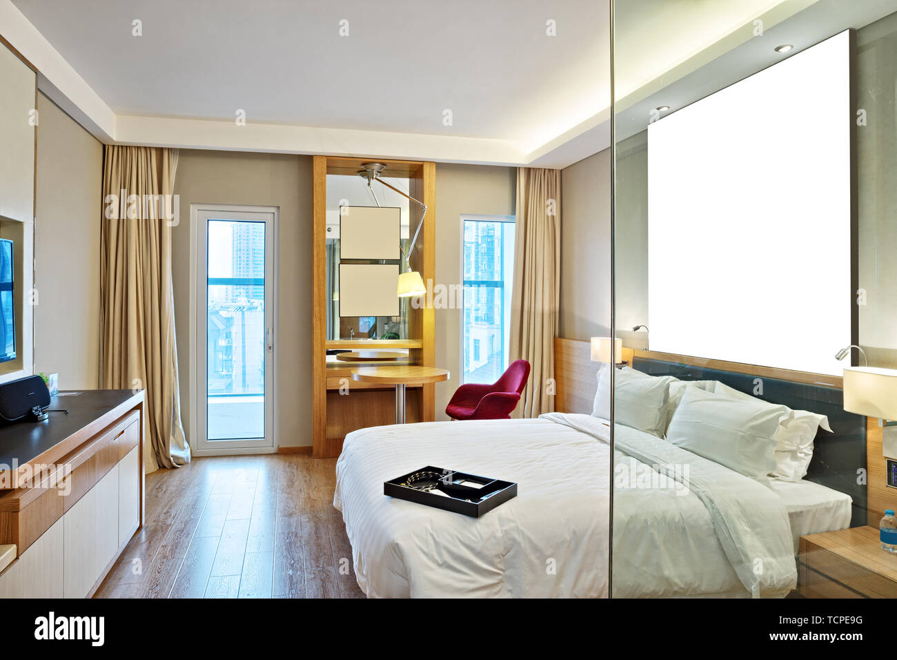 Interior of modern hotels Stock Photo - Alamy