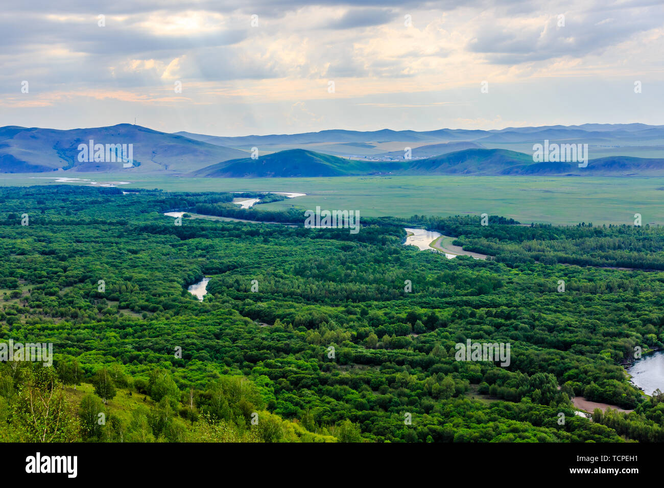 Erguna river erguna river wetland hi-res stock photography and images ...