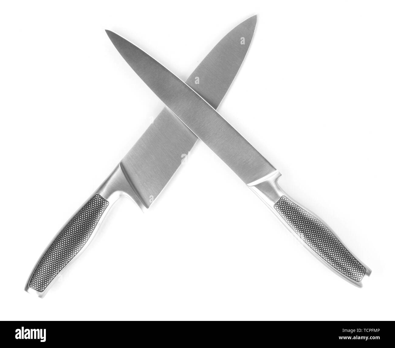 Crossed knives hi-res stock photography and images - Alamy