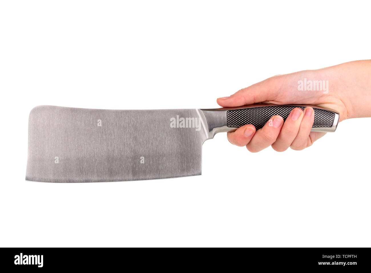 Hand cleaver Cut Out Stock Images & Pictures - Alamy