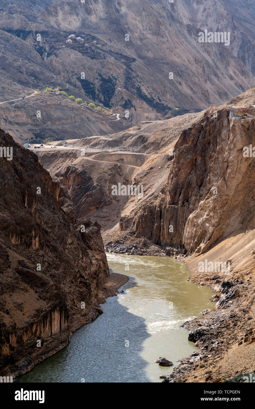 Nujiang Grand Canyon Stock Photo - Alamy