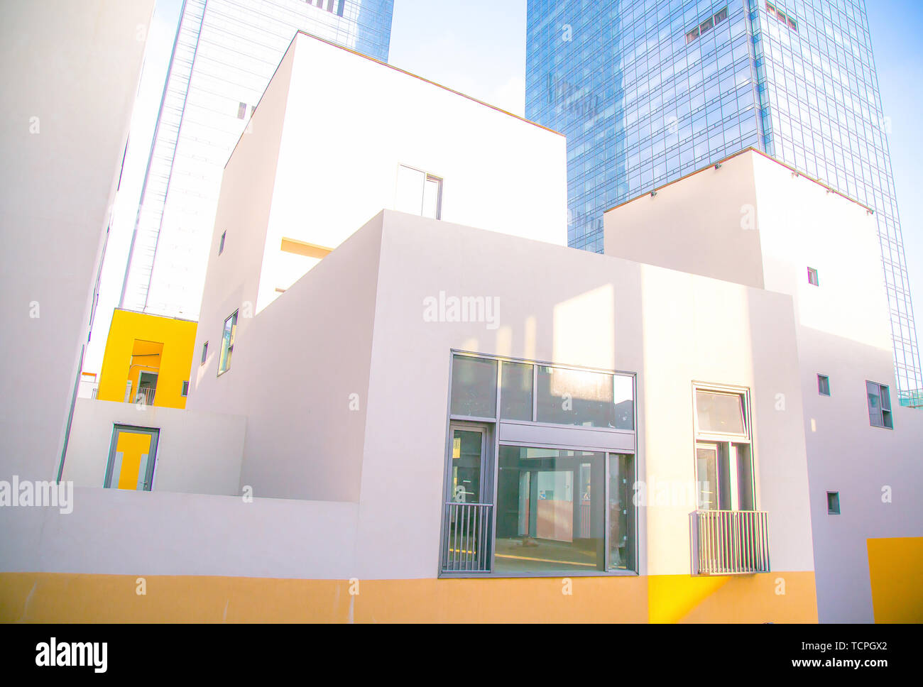 Architecture, scenery, color, deep uptown Stock Photo - Alamy