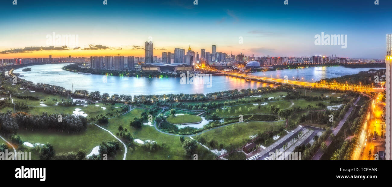 Wuli river buildings hi-res stock photography and images - Alamy