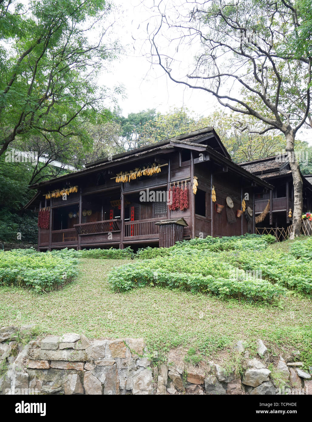 Folk village building Stock Photo - Alamy
