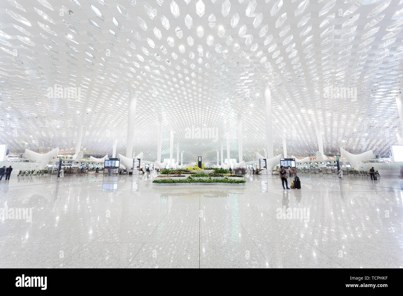 Modern airport terminal room Stock Photo - Alamy