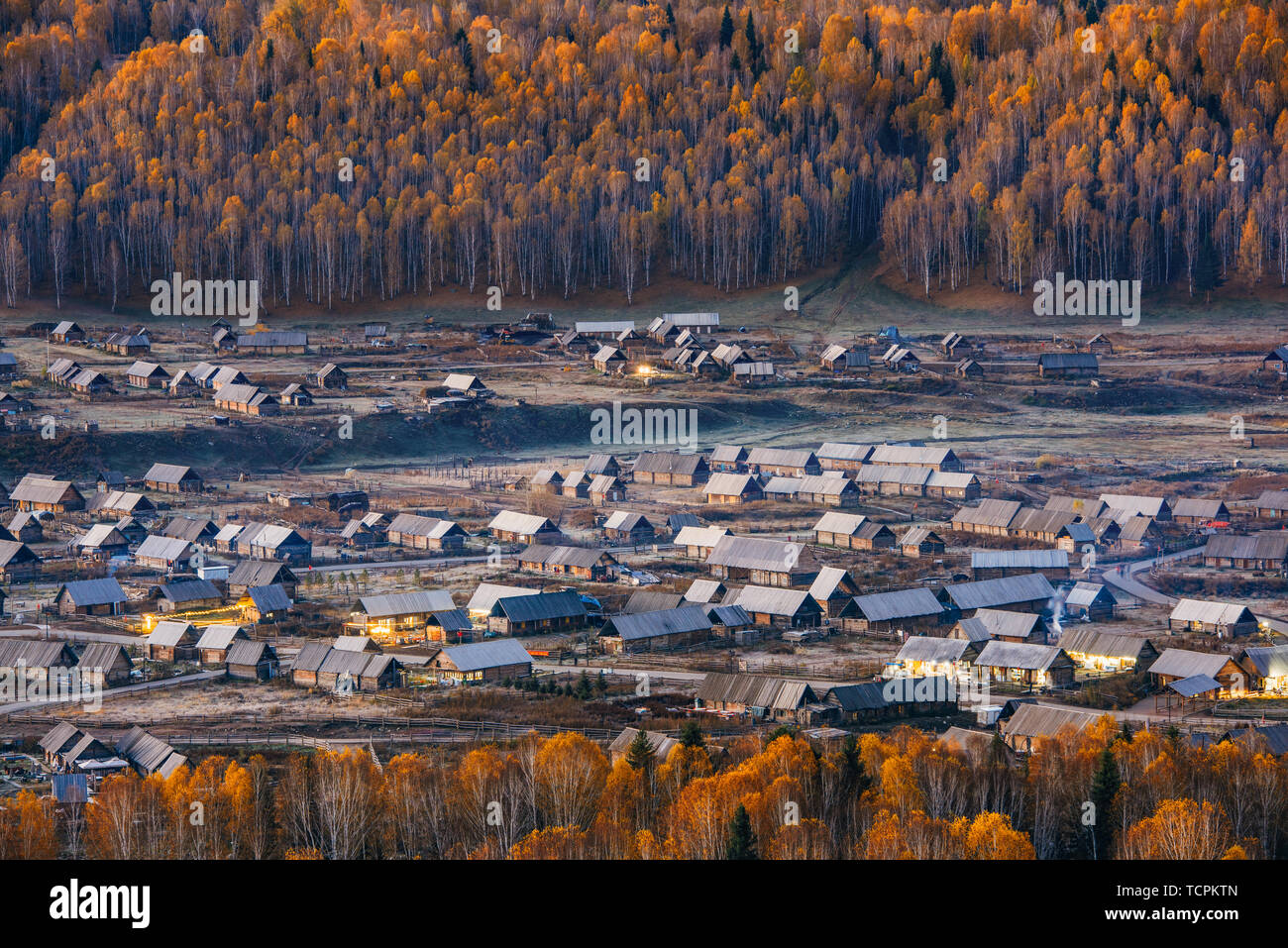 Grassland scenery in xinjiang hi-res stock photography and images - Alamy