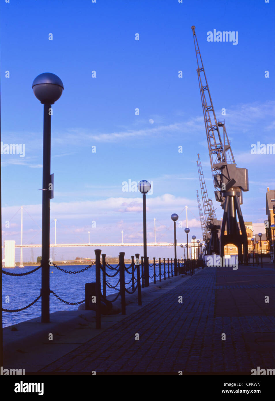 Royal Victoria Docks, London, UK Stock Photo - Alamy