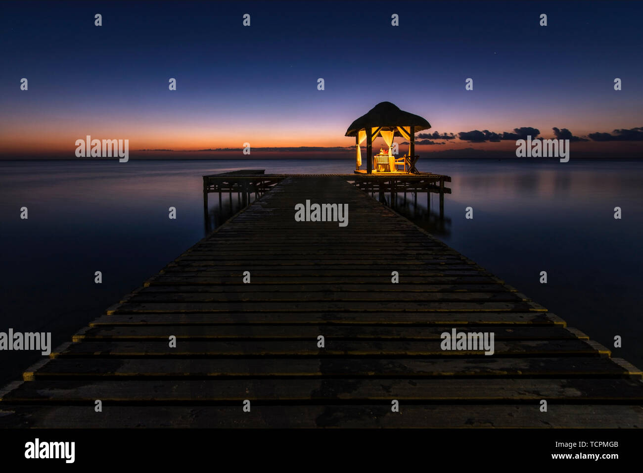 Night in Mauritius Stock Photo - Alamy
